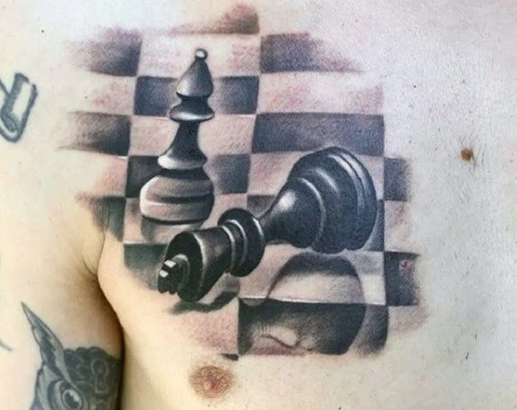 Tatuajes De Rey Y Reina De Ajedrez Tatuajes Y Diseños Sobre Ajedrez